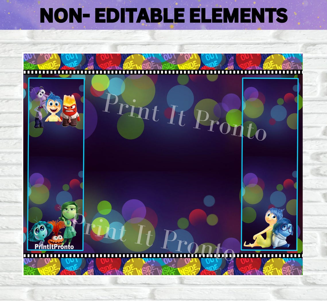 Inside Out Chip Bag, Inside Out Birthday, Inside Out Party, Inside Out ...