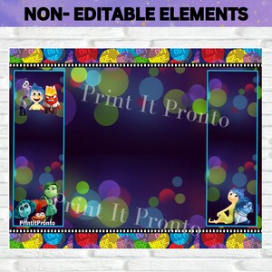 Inside Out Chip Bag, Inside Out Birthday, Inside Out Party, Inside Out ...