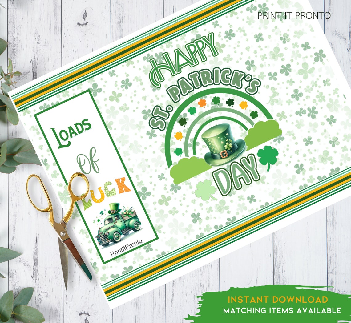 St Patricks Day Chip Bags, St Patricks Day Class Favors, Patricks Day ...