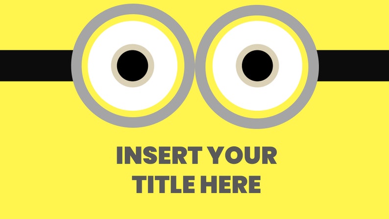 Minions Powerpoint Template: Despicable Me PPT Slides - Education ...
