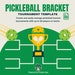 Ultimate Pickleball Bracket Tournament Template, up to 32 Players or ...