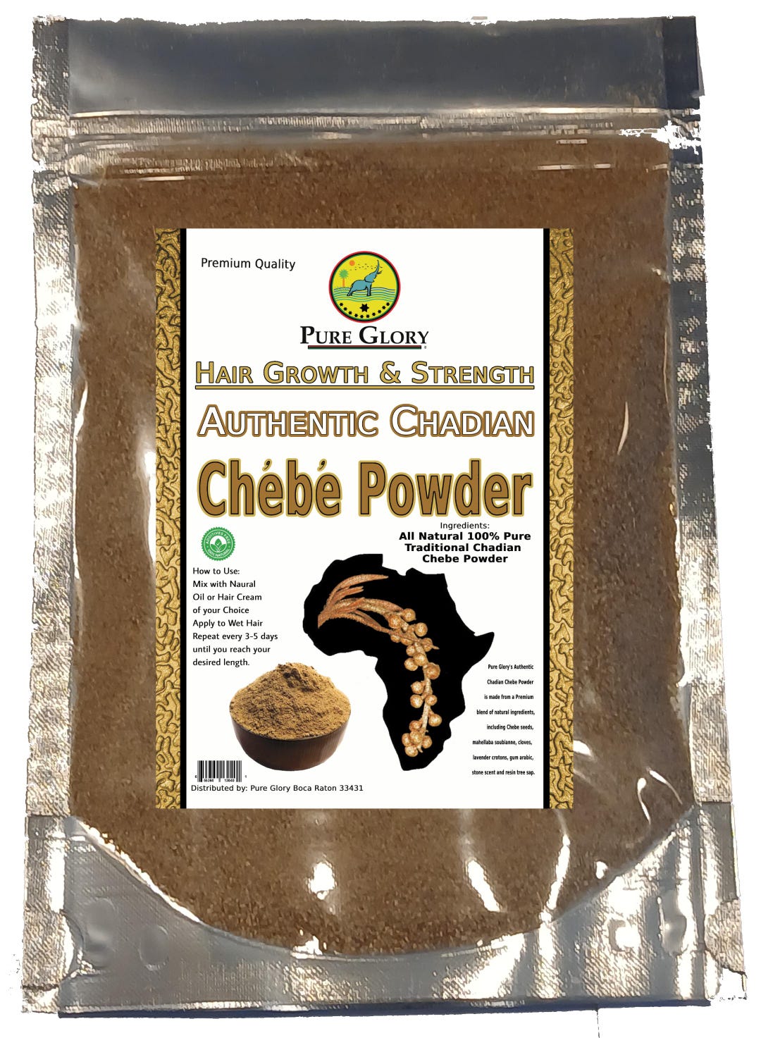 Chebe Powder Premium Quality (fine Sifted) Traditional Chadian Chebe ...