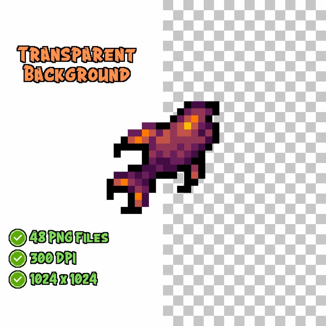 Stardew Valley SDV Fishes Clipart, 48 PNG Bundle, Digital Stickers ...
