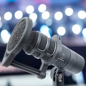 3D Printed Pop Filter for the Audio-technica AT2040 Microphone - Etsy