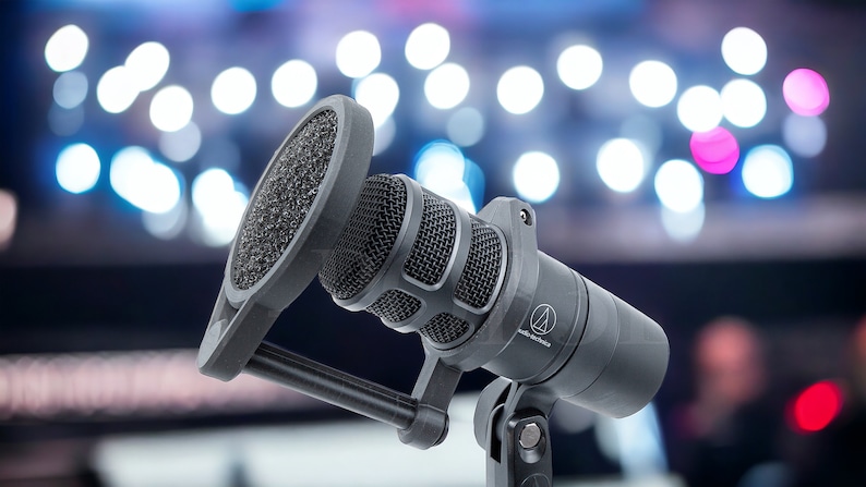 3D Printed Pop Filter for the Audio-technica AT2040 Microphone - Etsy