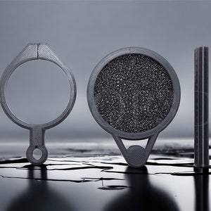 3D Printed Pop Filter for the Rode Podmic XLR - Etsy