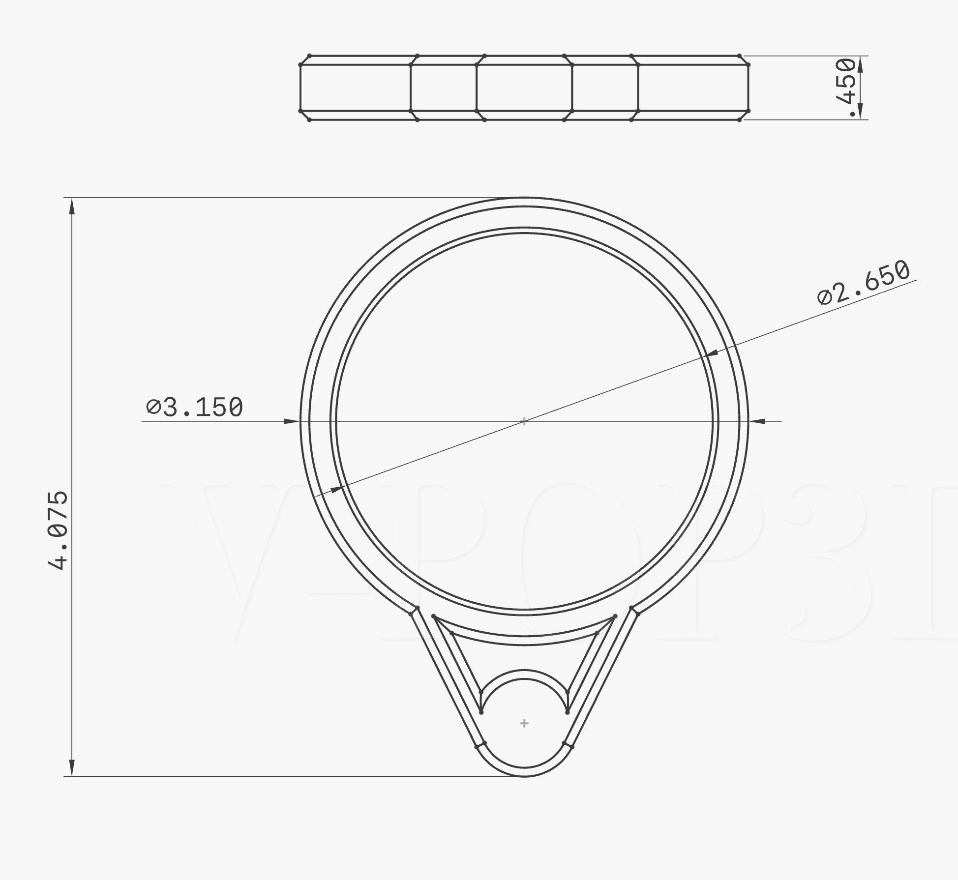 3D Printed Pop Filter for the Rode Podmic XLR - Etsy
