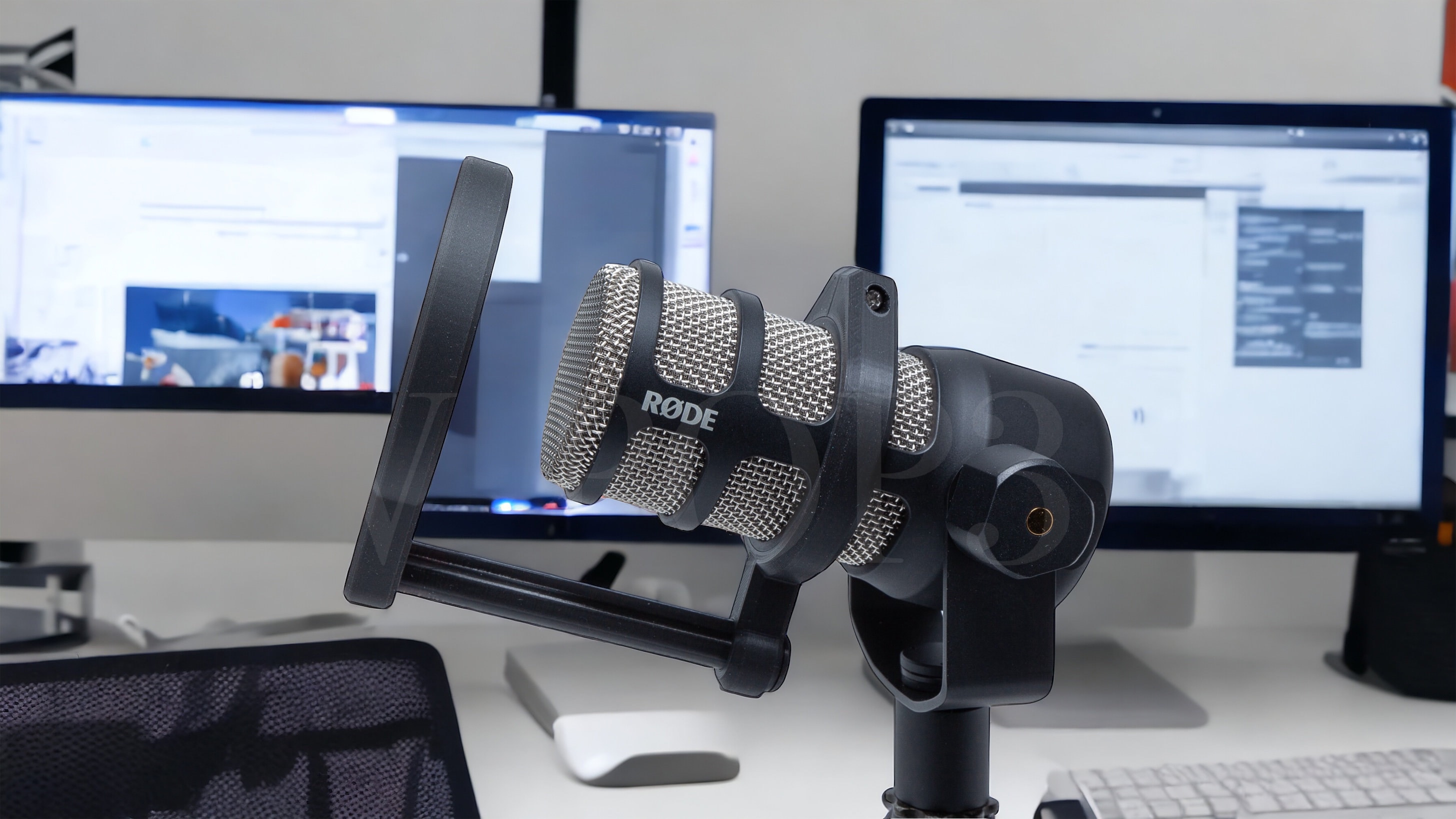 3D Printed Pop Filter for the Rode Podmic XLR - Etsy