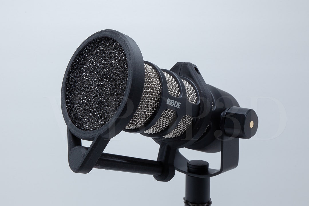 3D Printed Pop Filter for the Rode Podmic - Etsy
