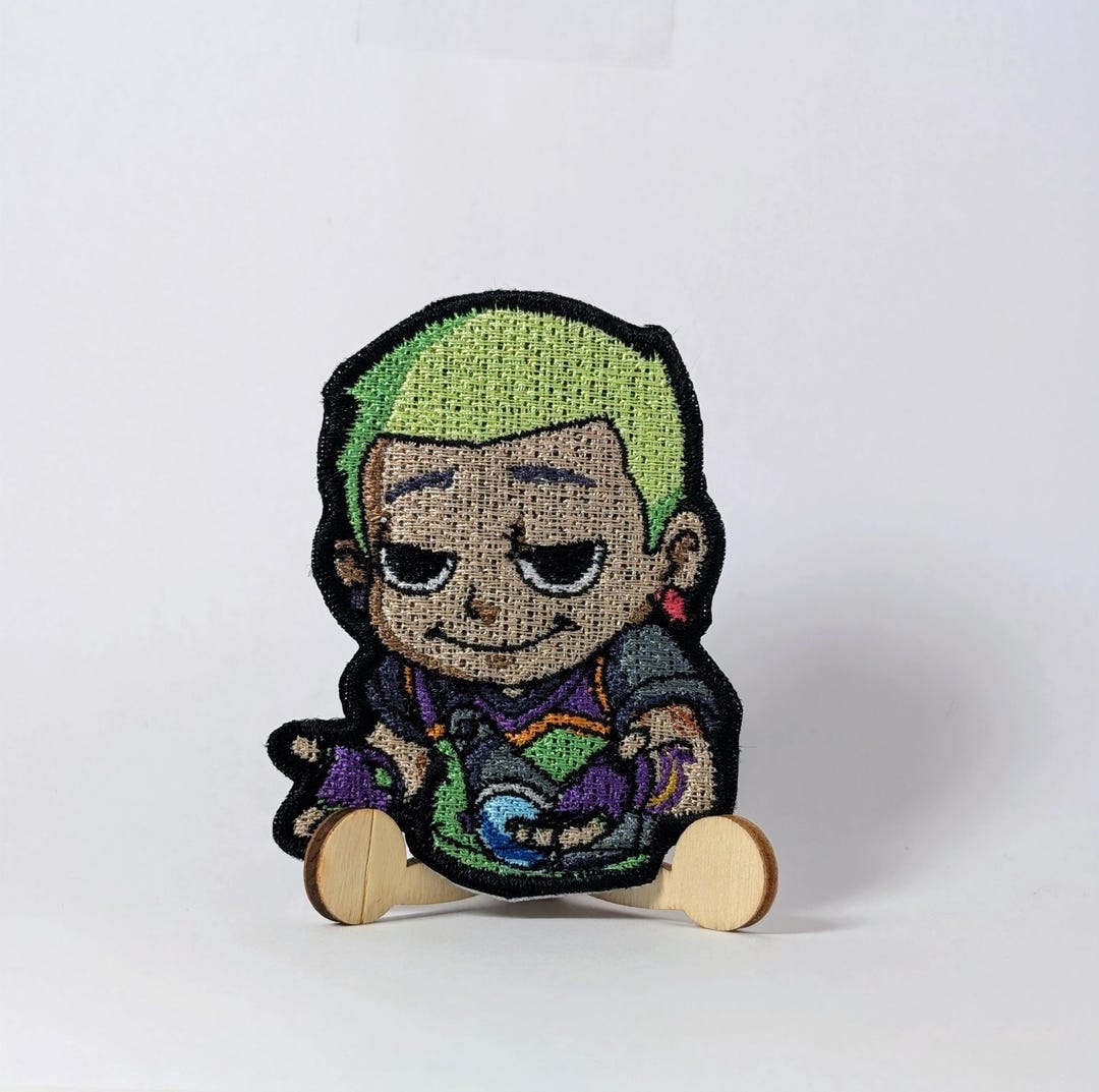 Valorant Gekko Go Again Spray Patch- Iron On, Sew On, Embroidery Patch ...