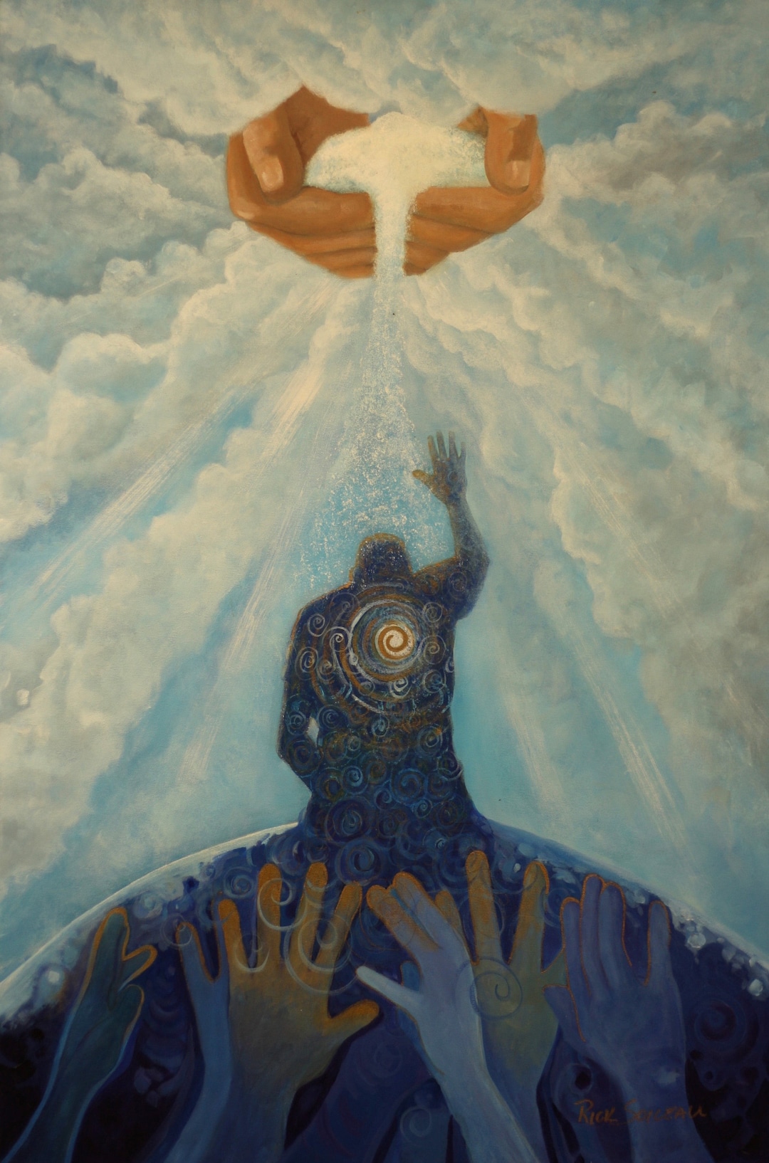 The Salt of the Earth - Art Print of Original Painting - Religious Art ...