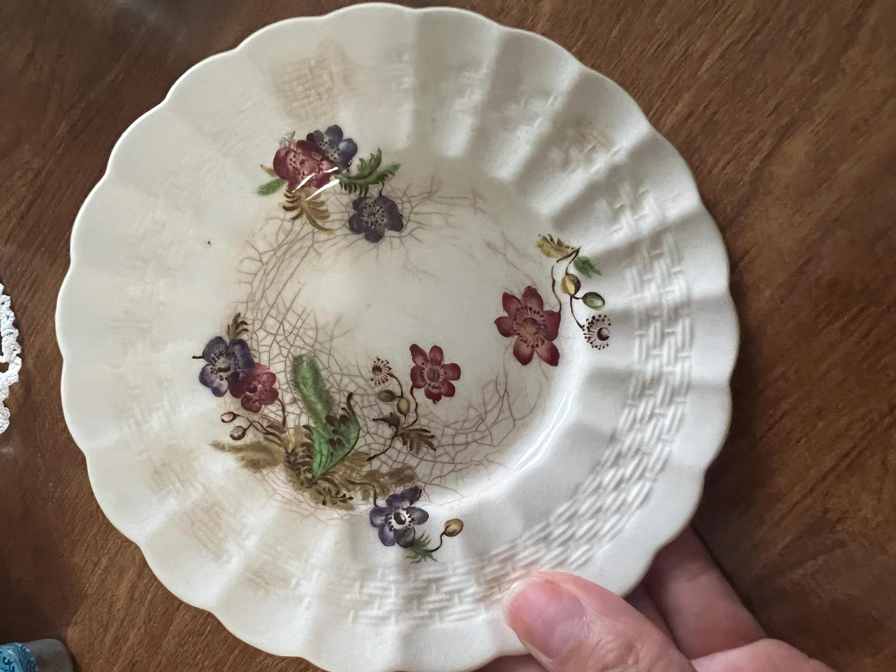 Copeland Spode England Wicker Lane Plate - Etsy