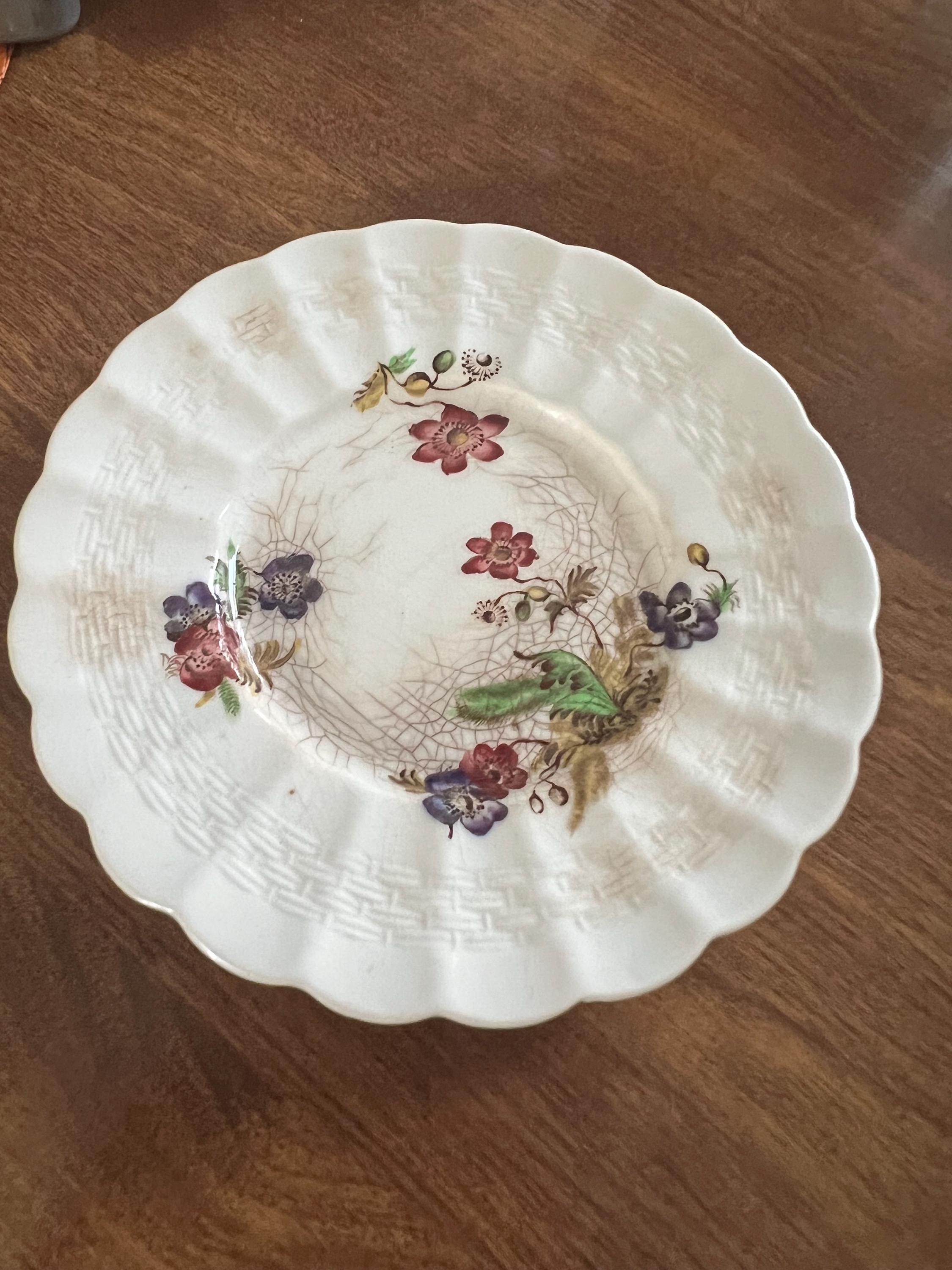 Copeland Spode England Wicker Lane Plate - Etsy