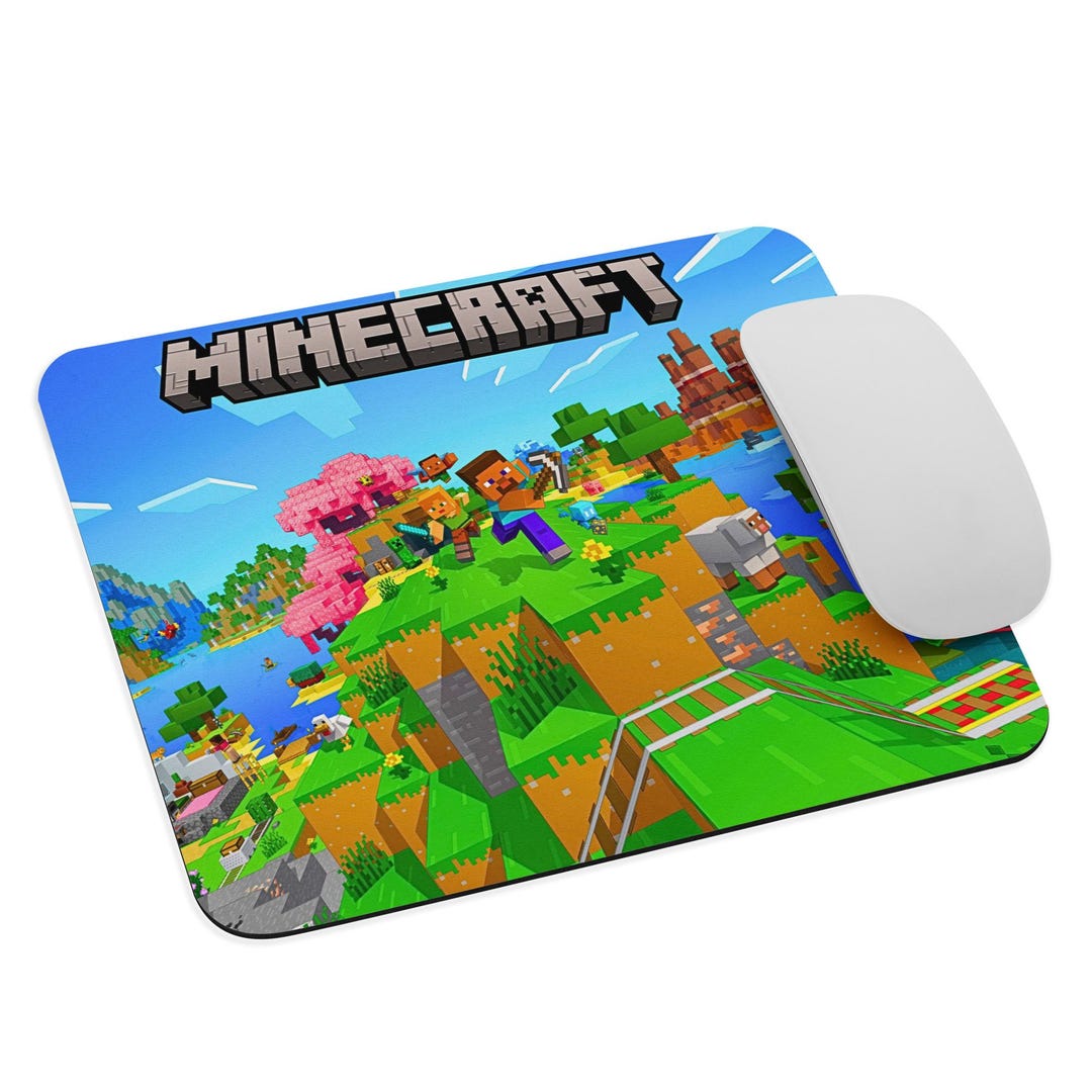 MINECRAFT Mouse Pad - Mouse Pad NEW 9.5" X 7.75" Non Slip - Etsy