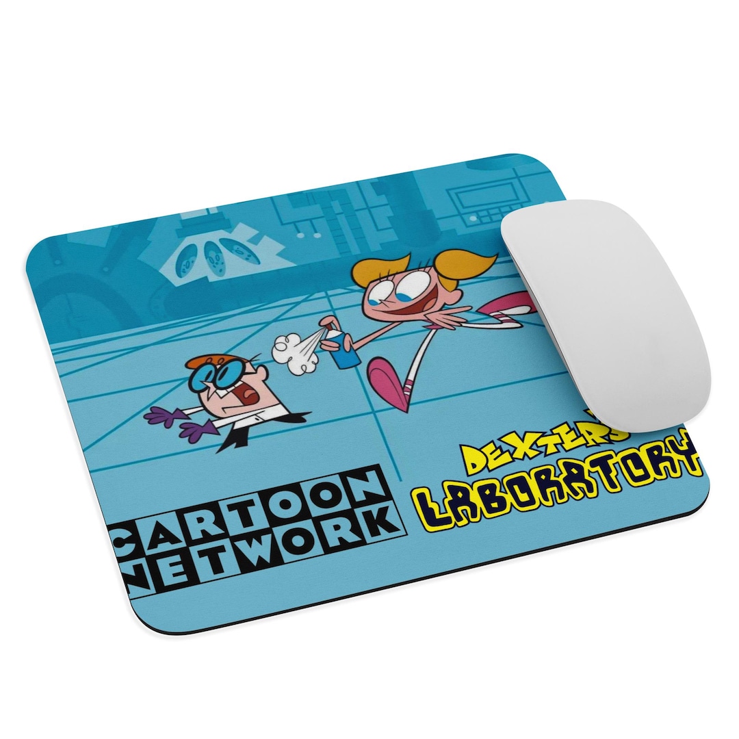 Dexter's Lab Cartoon Network - Mouse Pad NEW 9.5" X 7.75" Non Slip ...