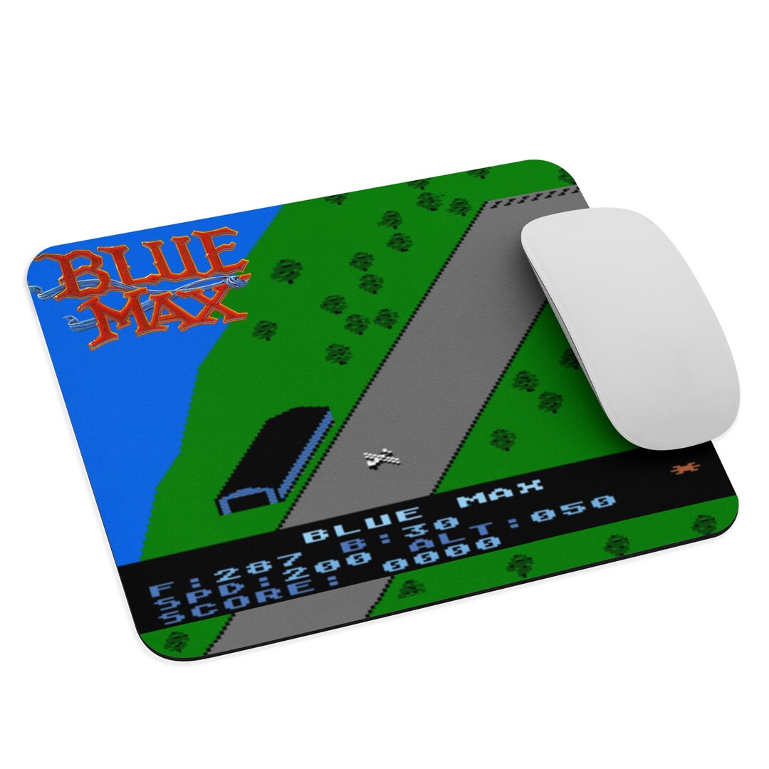 Blue Max C64 Commodore Atari - Retro Mouse Pad – NEW 9.5" X 7.75" Non ...
