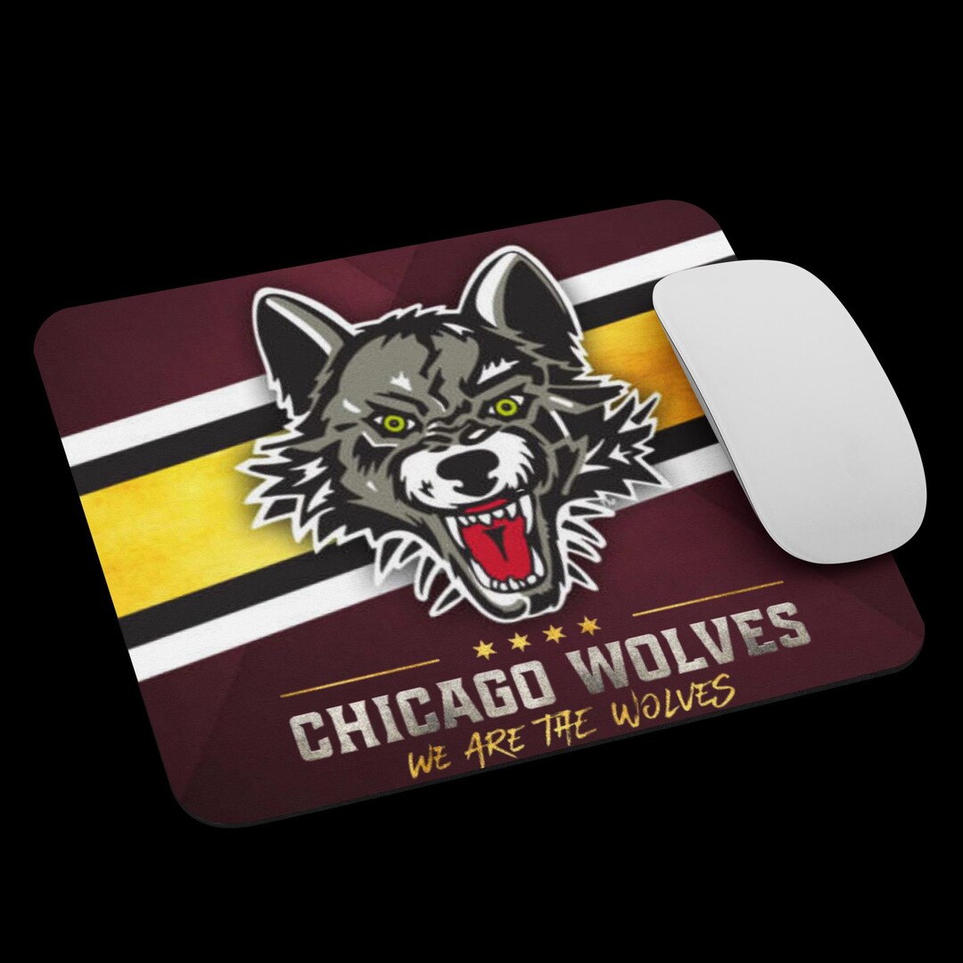 Chicago Wolves Hockey Club NHL Mouse Pad NEW 9.5" X 7.75" Non Slip - Etsy