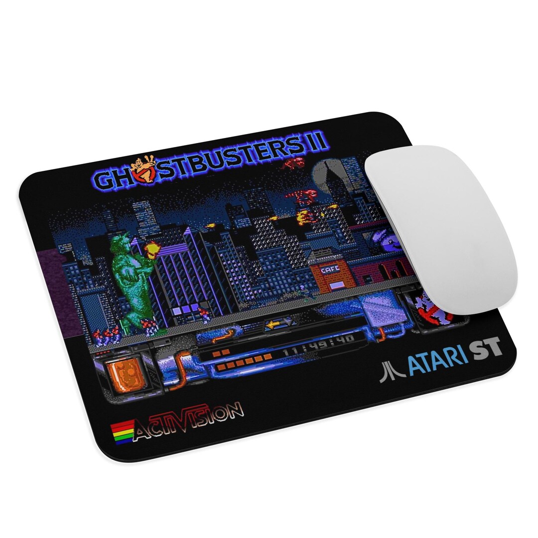 GHOSTBUSTERS - Atari Game ST - Mouse Pad New 9.5" X 7.75" Non Slip ...