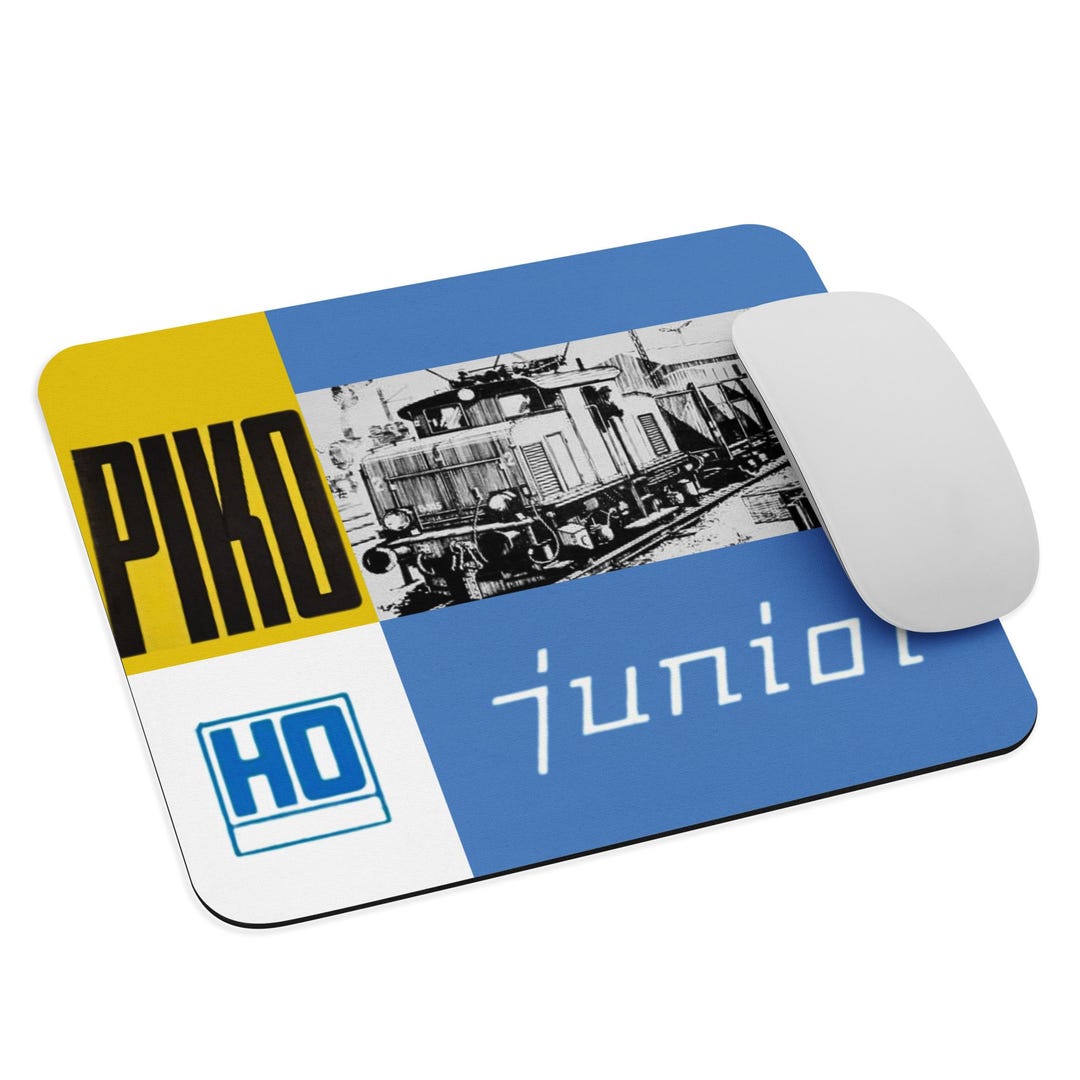 PIKO Junior Railroad Model HO - Mouse Pad NEW 9.5" X 7.75" Non Slip ...