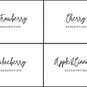 Editable Label Template Edit in Canva - Etsy