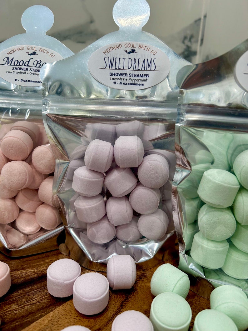 Aromatherapy Shower Steamers Made With Essential Oils/ Shower Bomb ...