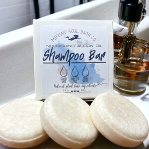 Plant Based Solid Shampoo Bar & Conditioner Set: Sulfate Free - Etsy