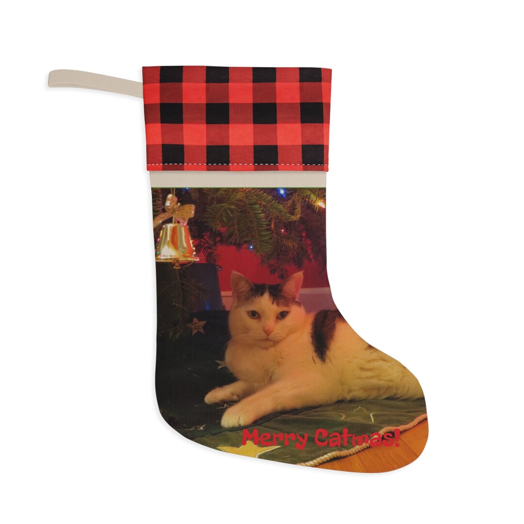Merry Catmas! - Christmas Stocking - Etsy
