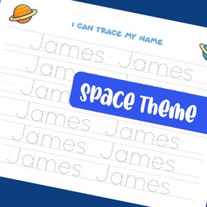 Custom Name Tracing Sheets – Letter Tracing, Handwriting Practice for ...