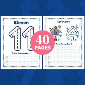 Number Tracing Worksheet - 0 to 20 Learning Numbers for Kindergarten ...