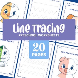 Preschool Shape Tracing Worksheets Basic Shapes Learning for Pre-k ...