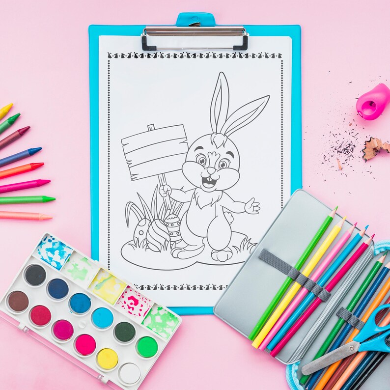 Easter Coloring Book Pages for Kids - Printable, Fun & Educational ...
