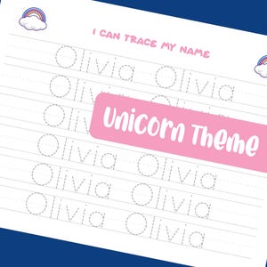 Custom Name Tracing, Letter Recognition for Kindergarten and Preschool ...