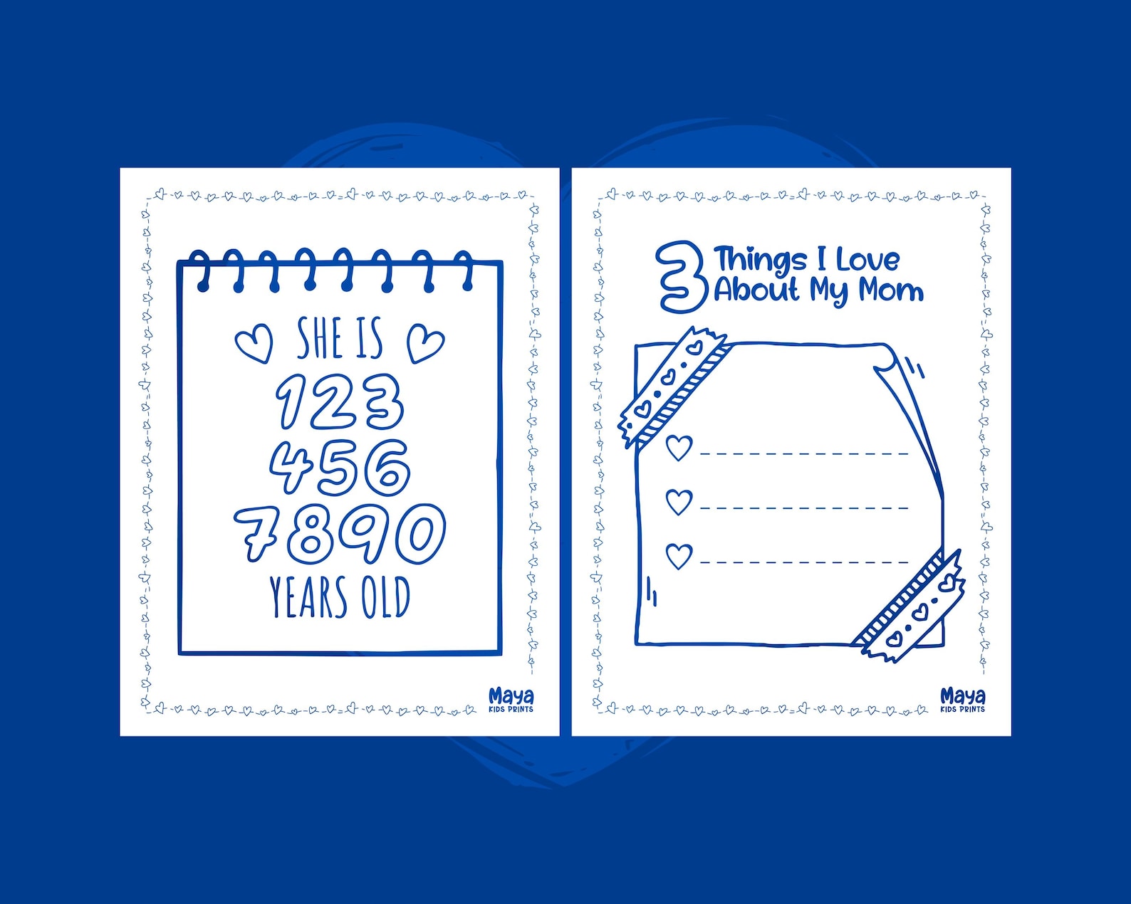 Mother's Day Coloring Pages | All About My Mom Book, 15 Printable Cute ...