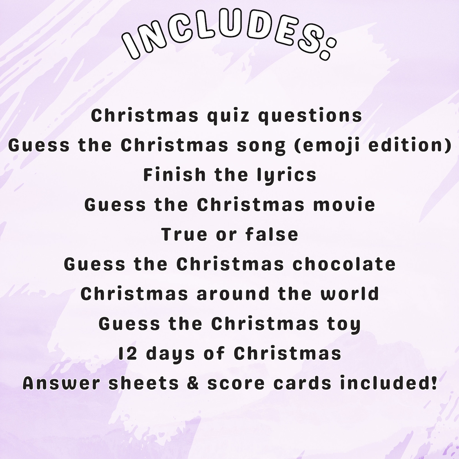 Christmas Quiz Game, Christmas Quiz, Christmas Party Games, Family ...