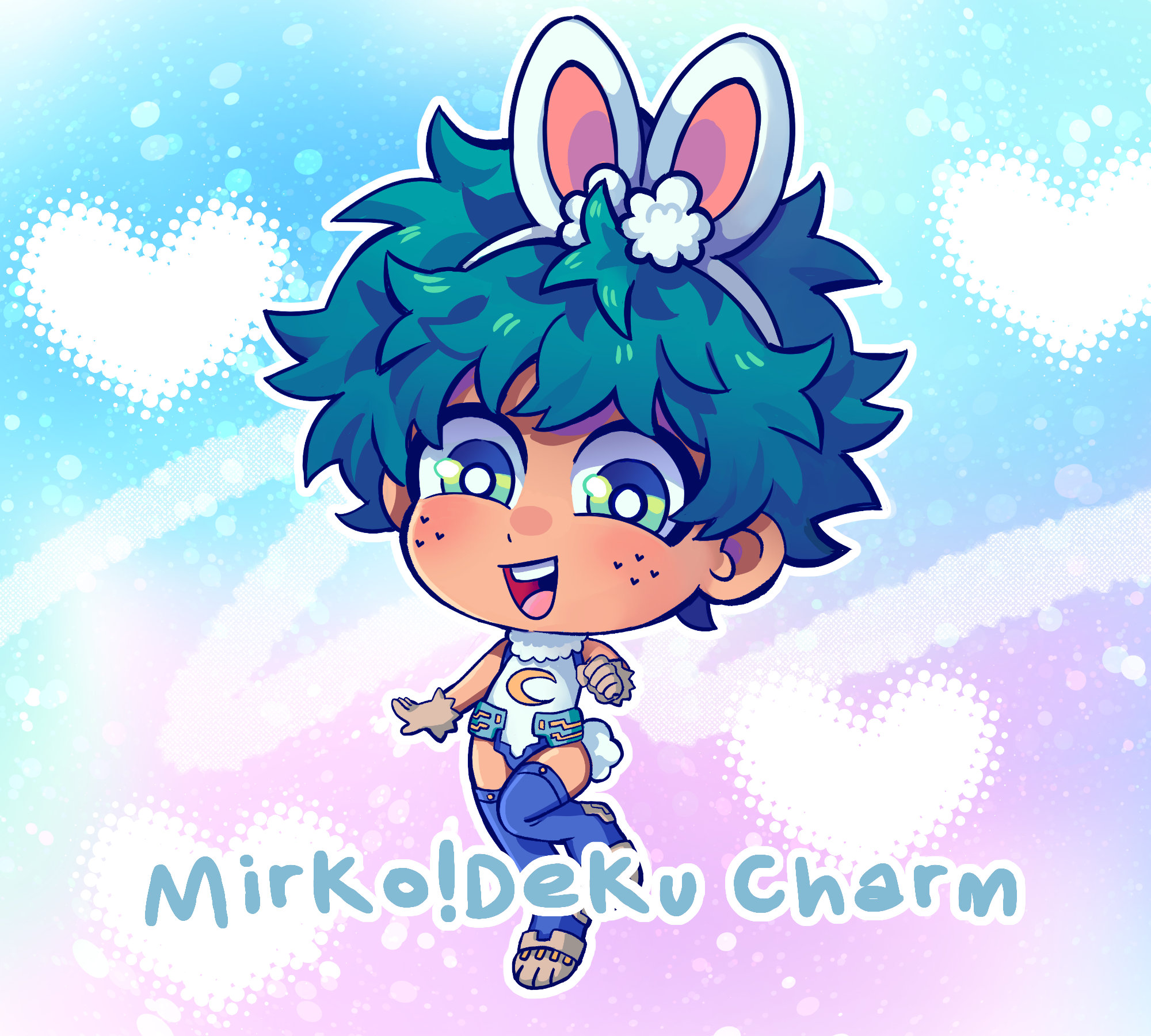 2.5" Mirko Costume Deku Acrylic Charm - Etsy