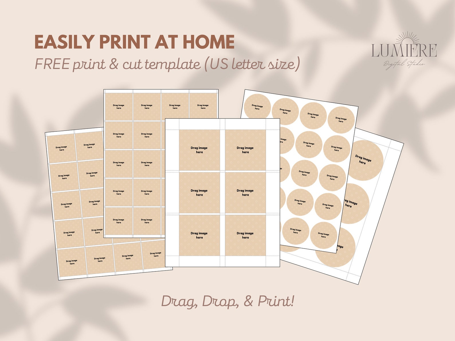 Minimal Candle Warning Label Template, Editable Candle Burning Label ...