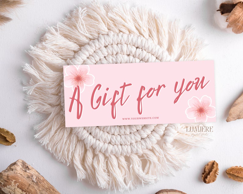 Pink Editable Gift Certificate Template, Printable Gift Voucher ...