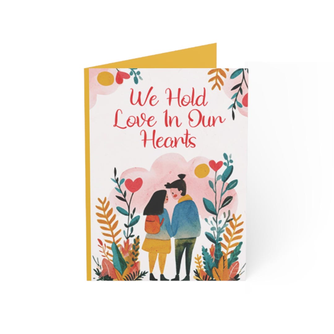 We Hold Love in Our Hearts - Etsy