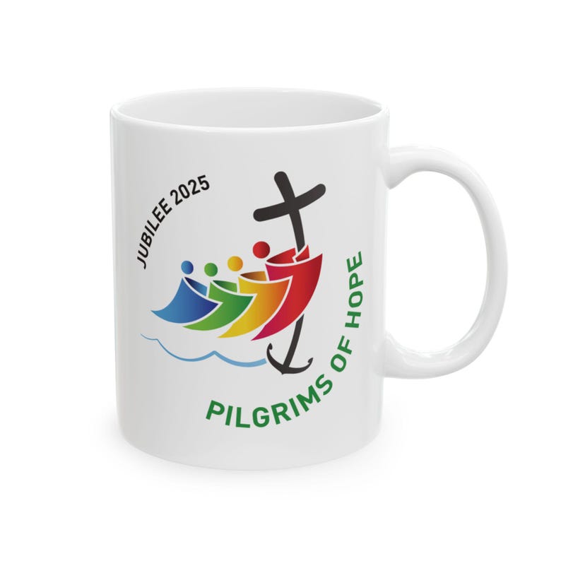 Jubilee 2025 Pilgrims of Hope, Religious Present, Ceramic Mug - Etsy