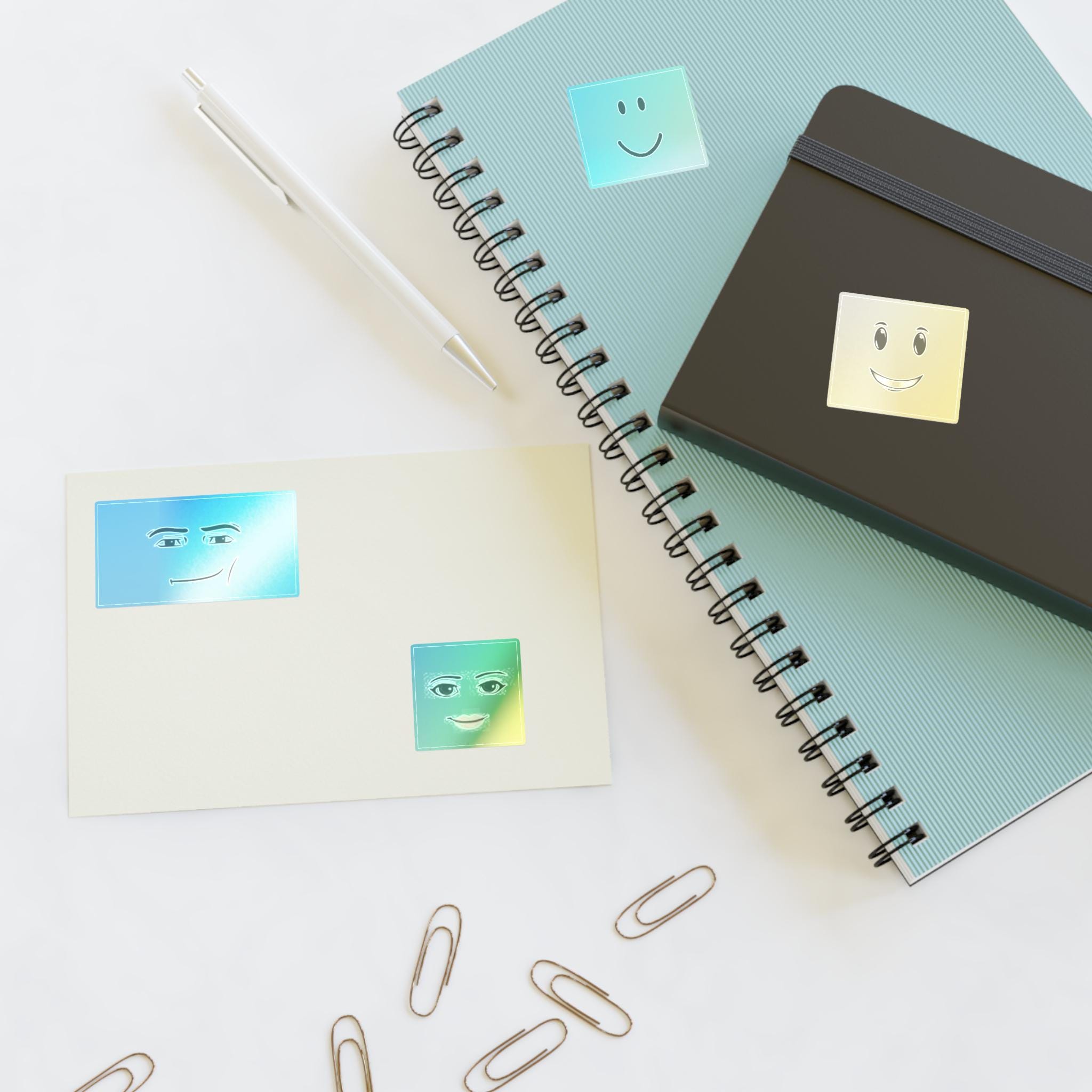 Roblox Faces Sticker Sheet - Etsy UK
