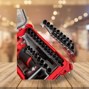 Milwaukee Packout M12 Stubby Impact Organizer | Compact Tool Holder for ...