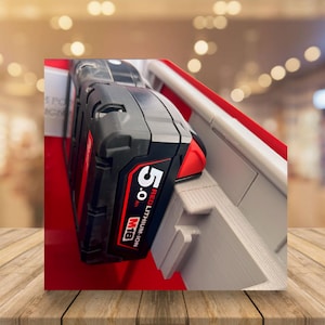 Milwaukee Packout Compact Tool Box M18 Battery Rack | Custom Insert for ...