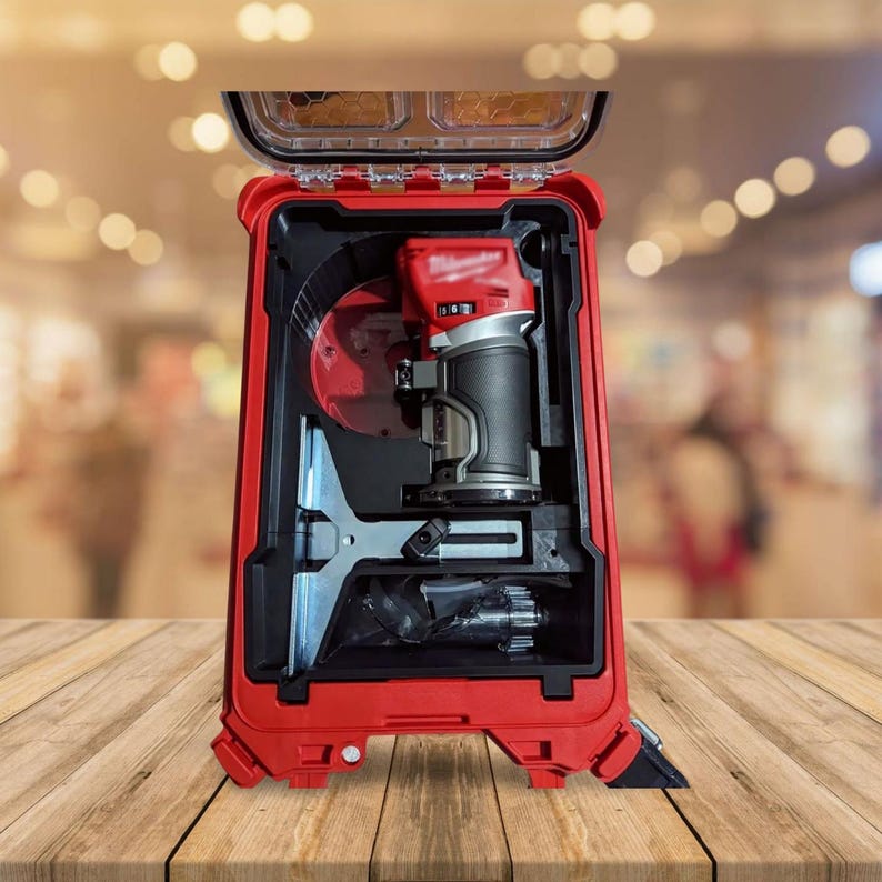 Milwaukee Packout Compact Router Insert | Custom Organizer for Compact ...