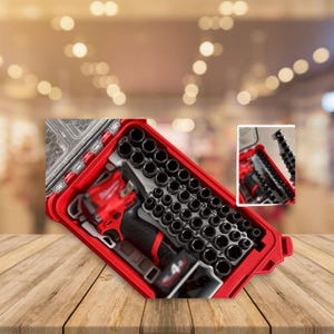 Milwaukee Packout M12 Stubby Impact Organizer | Compact Tool Holder for ...
