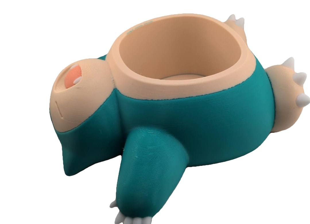 Snorlax Planter Figurine – Multiple Sizes & Finishes With Drain Holes ...