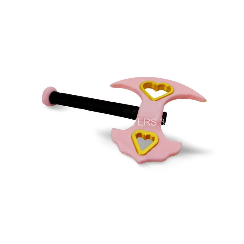 Crybaby Heart Axe | Melanie Martinez Portals-inspired Heart Axe | 3D ...