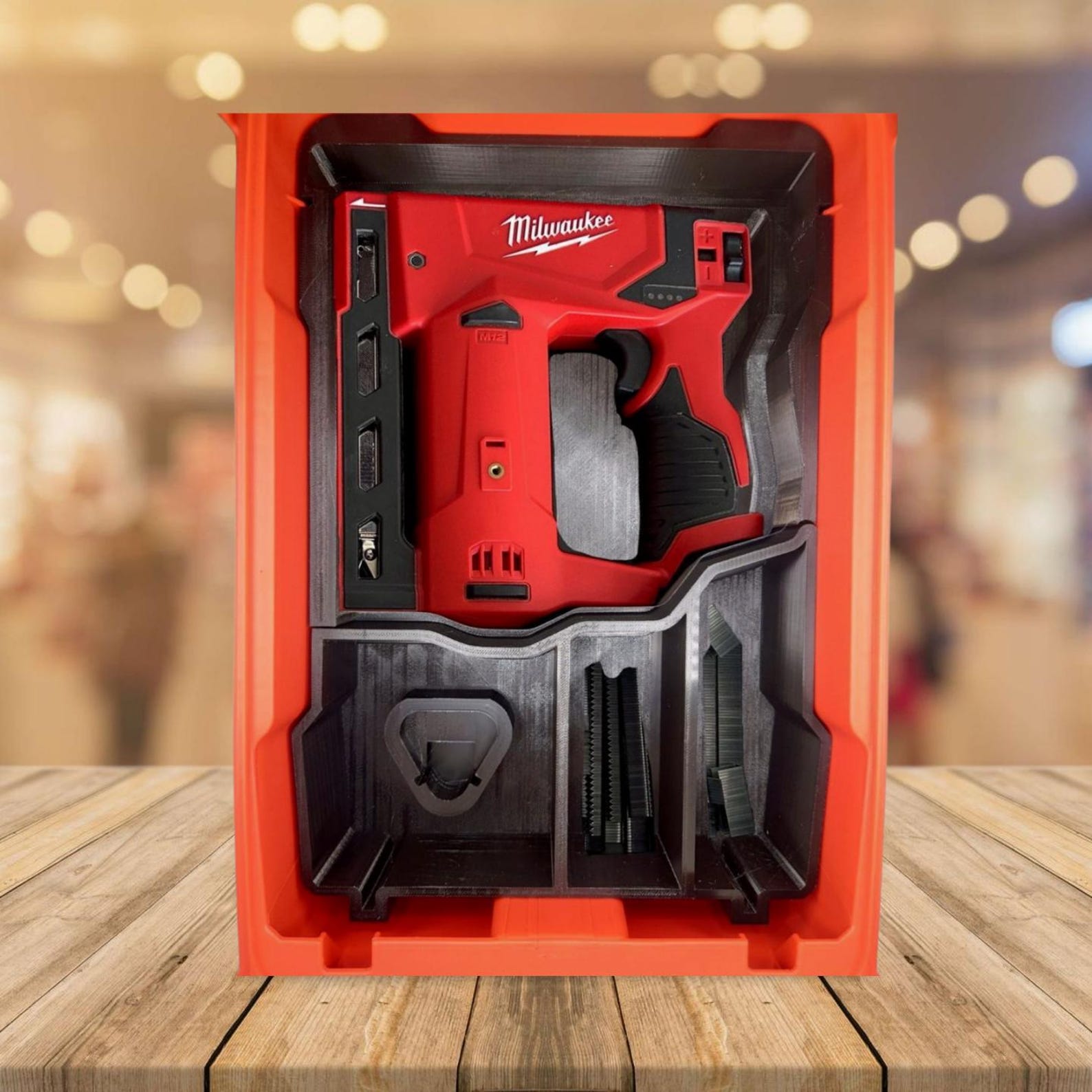 Milwaukee Packout Insert for M12 Stapler | Custom Organizer for Stapler ...