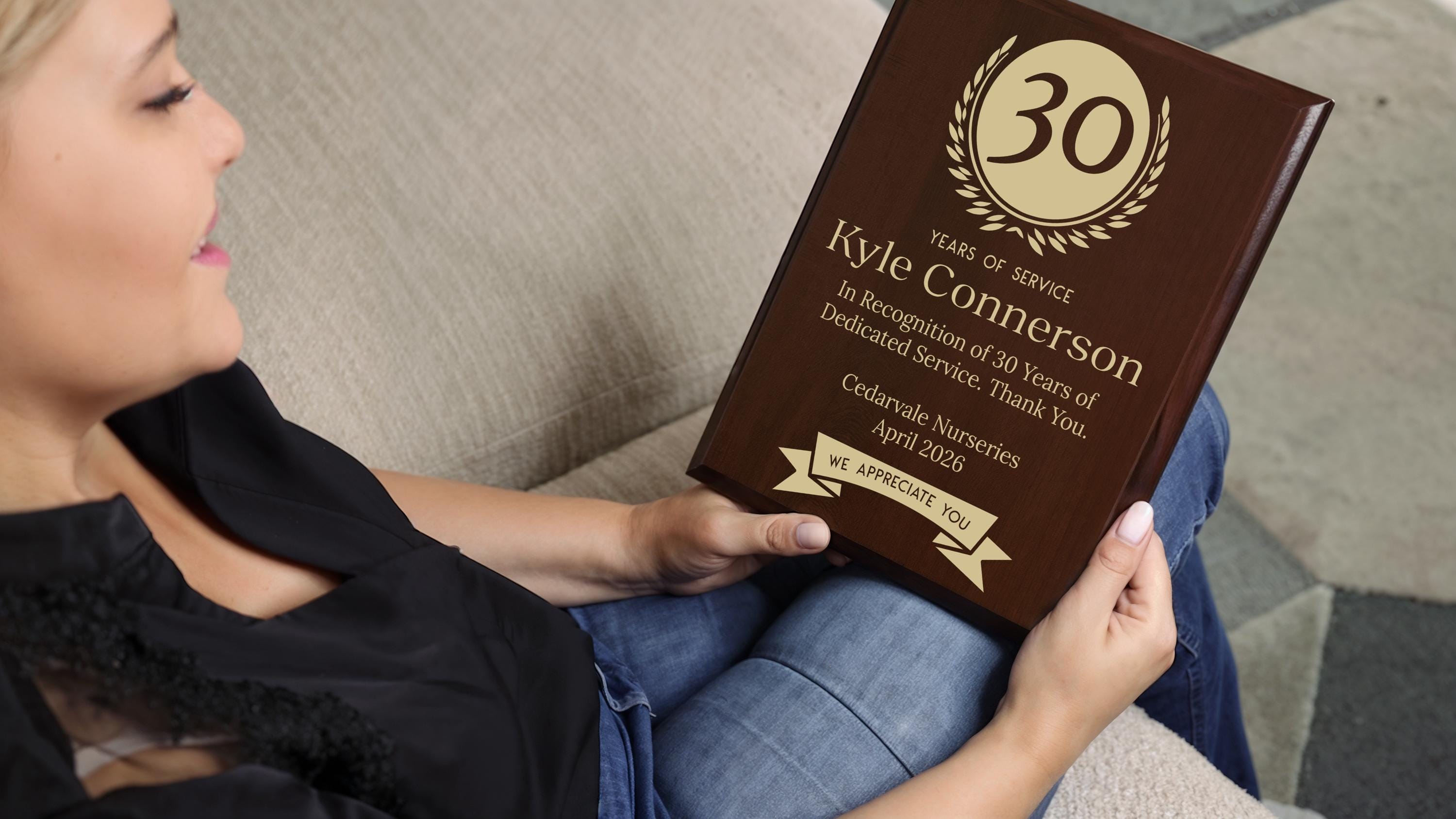 30 Year Work Anniversary Award | Thirty Years of Championship-level ...