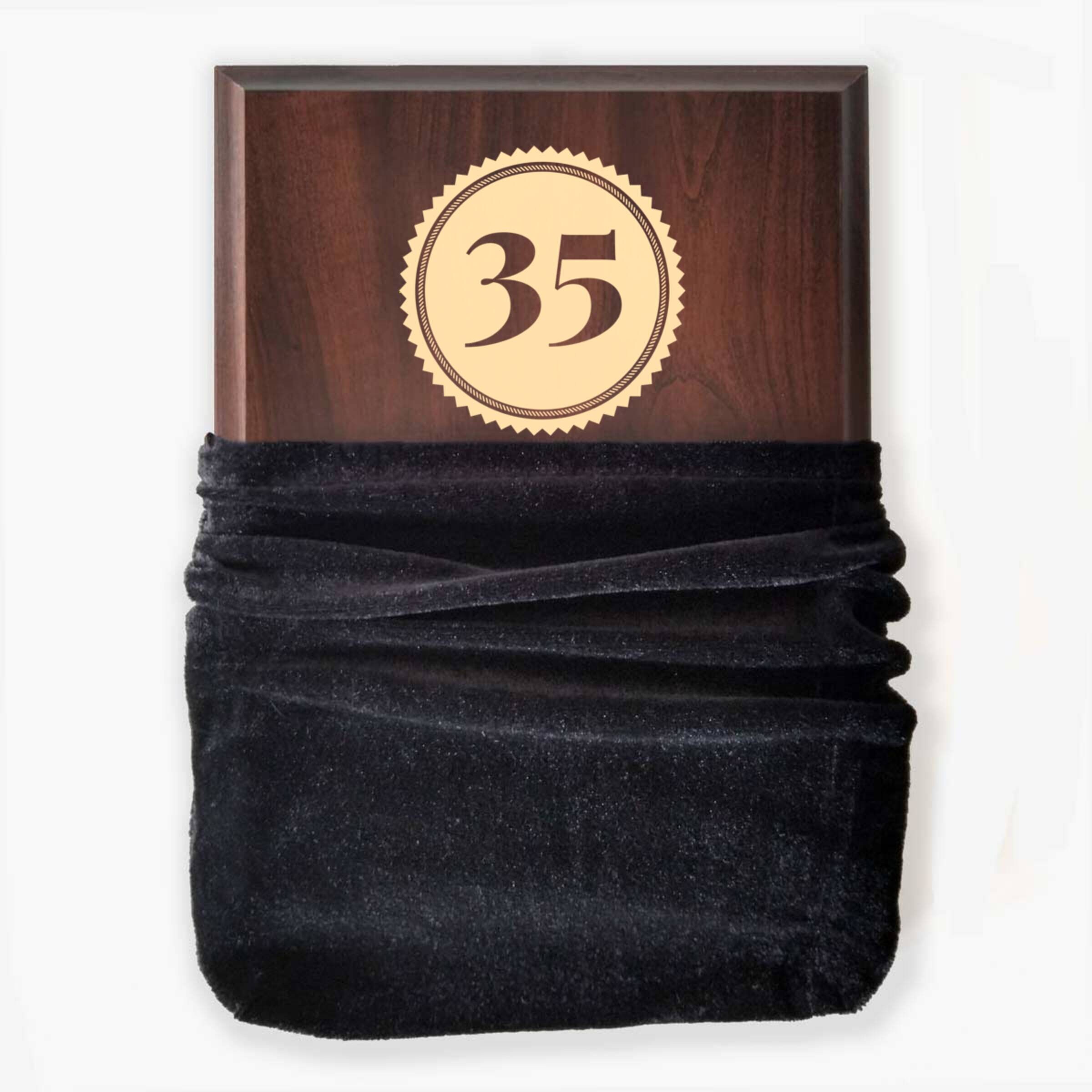 35 Year Work Anniversary Award | Thirty-five Years of Authentic Service ...