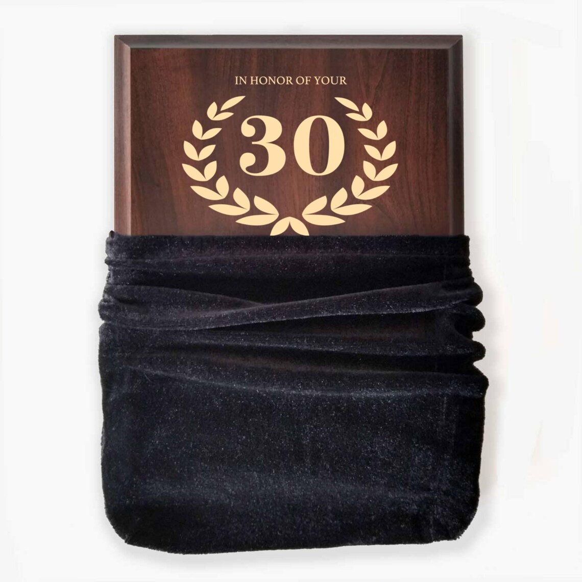 30 Year Work Anniversary Award | Thirty Years of Distinguished Service ...